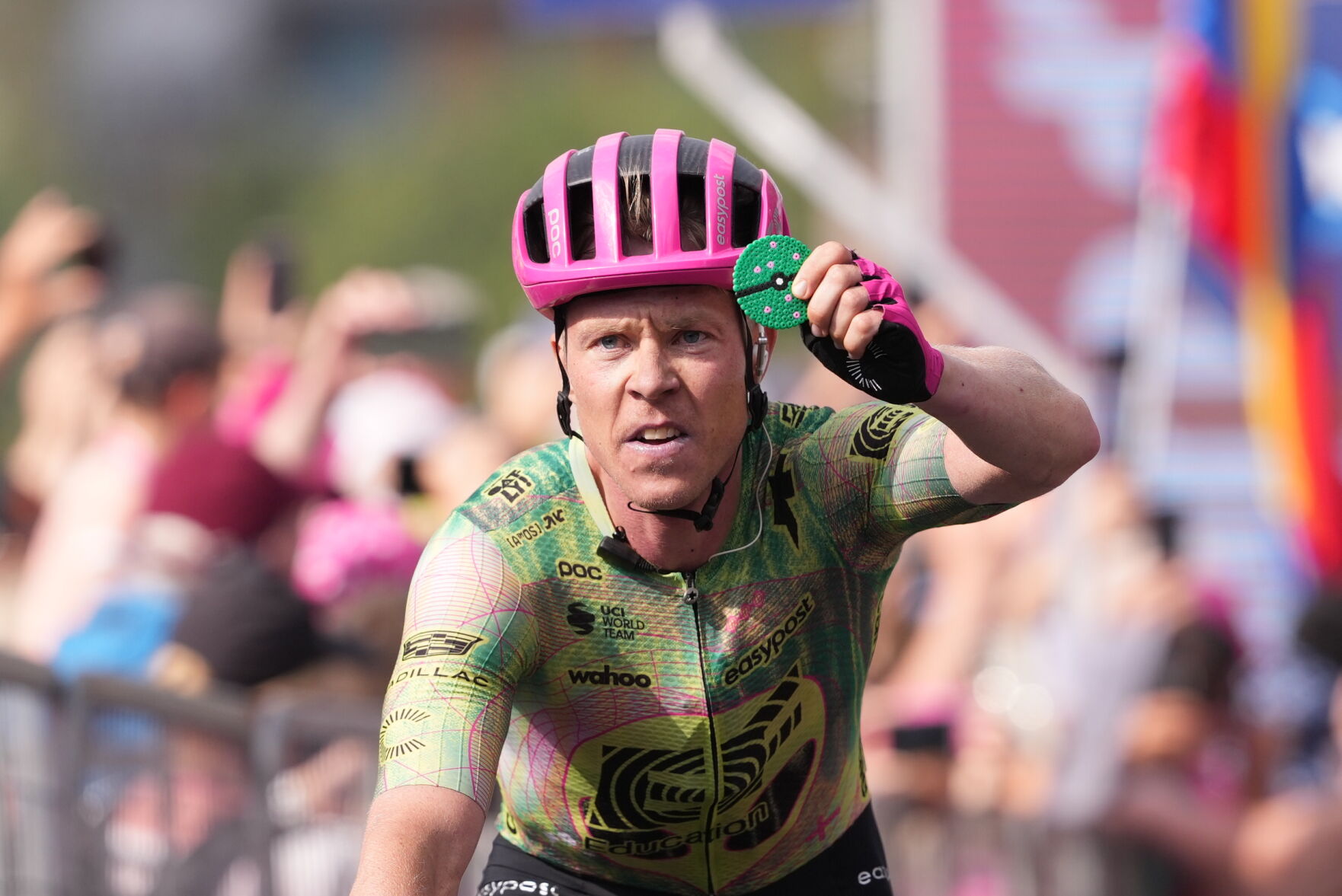 Vingegaard keeps overall lead as Valgren wins Giro stage and celebrates ...