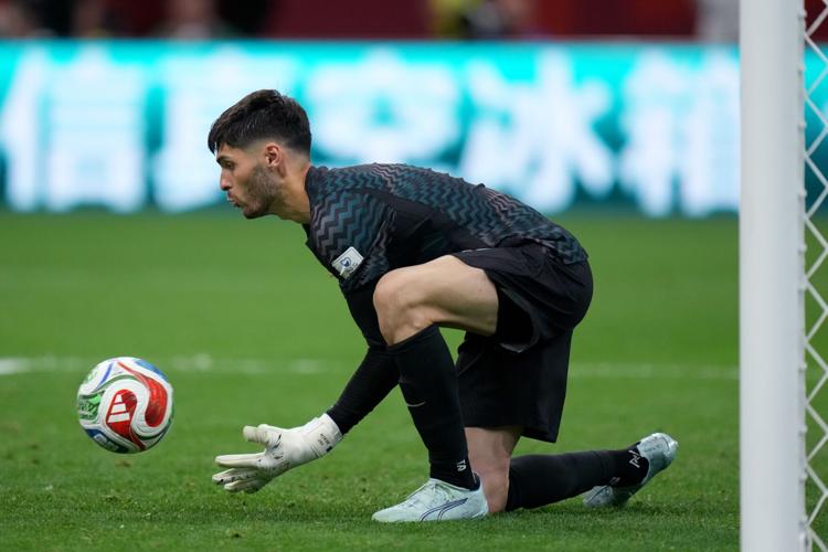 Patrick Beach takes over as Australia's goalkeeper and stars in World ...