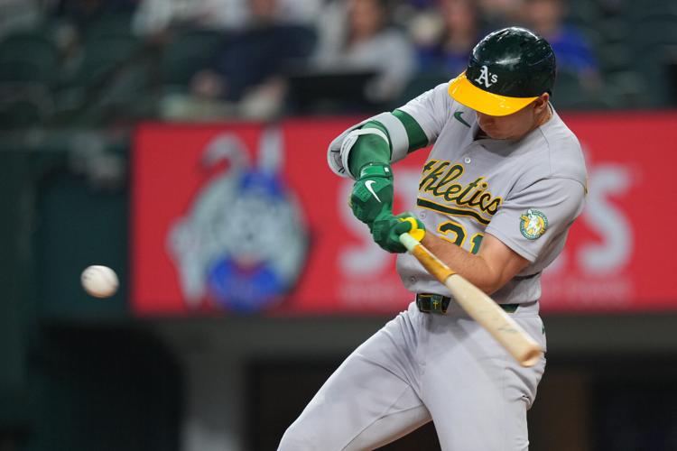 Athletics hit 3 solo homers on 7 pitches off Rangers' Eovaldi in 1st ...