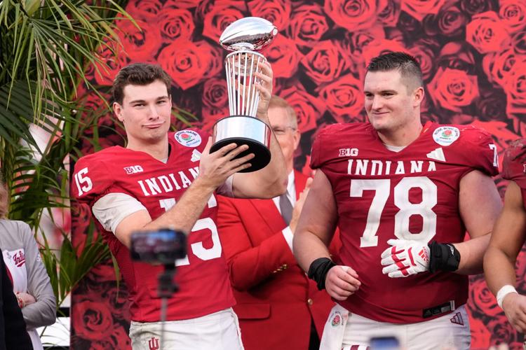 Indiana hopes to lean again on its offensive line against fierce Miami ...