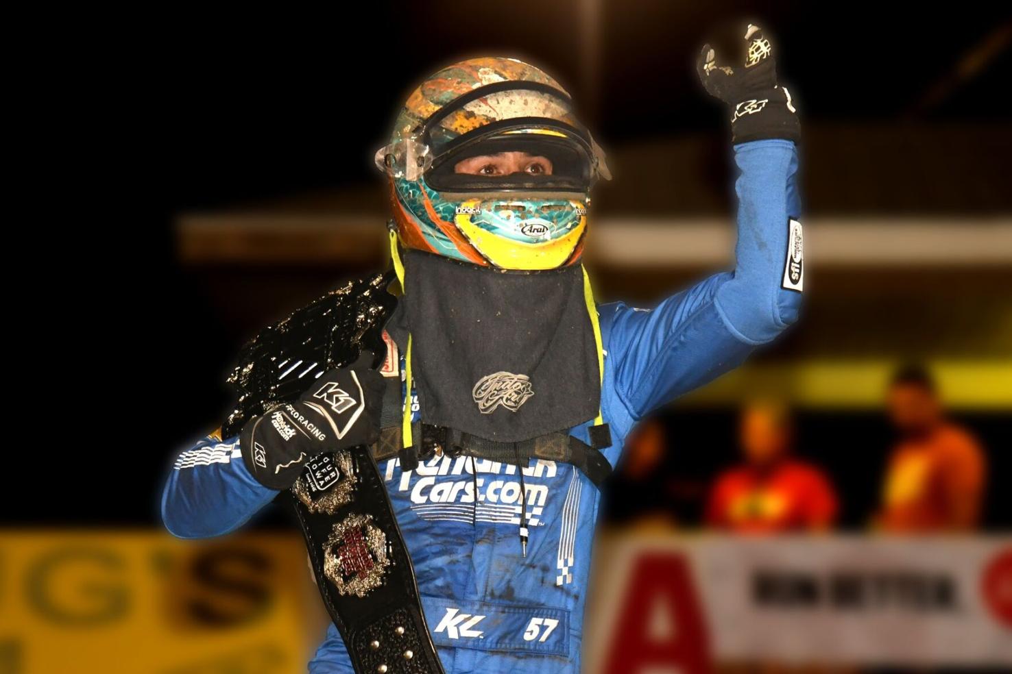 Kyle Larson nips Corey Day to win fourth Front Row Challenge | Sports ...
