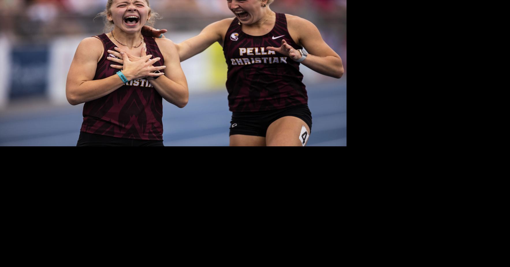 Queens of the Blue Oval, Eagle sprinters dominate to give Pella ...