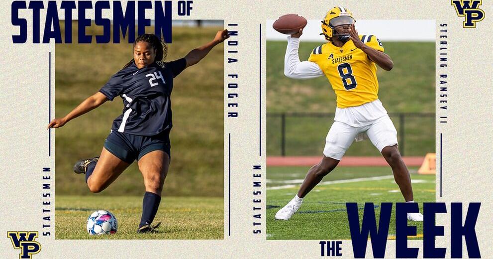 Statesmen of the Week: Sterling Ramsey II and India Foger | Sports ...