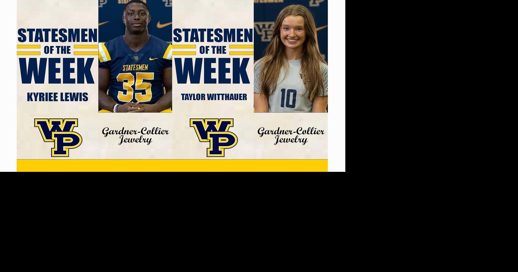 Statesmen of the Week: Kyriee Lewis and Taylor Witthauer | Sports ...