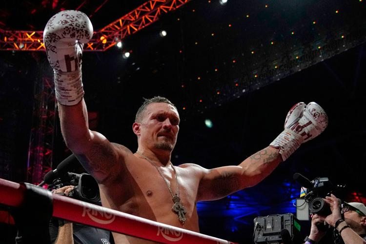 Don't expect Oleksandr Usyk to get into the ring with Jake Paul any ...