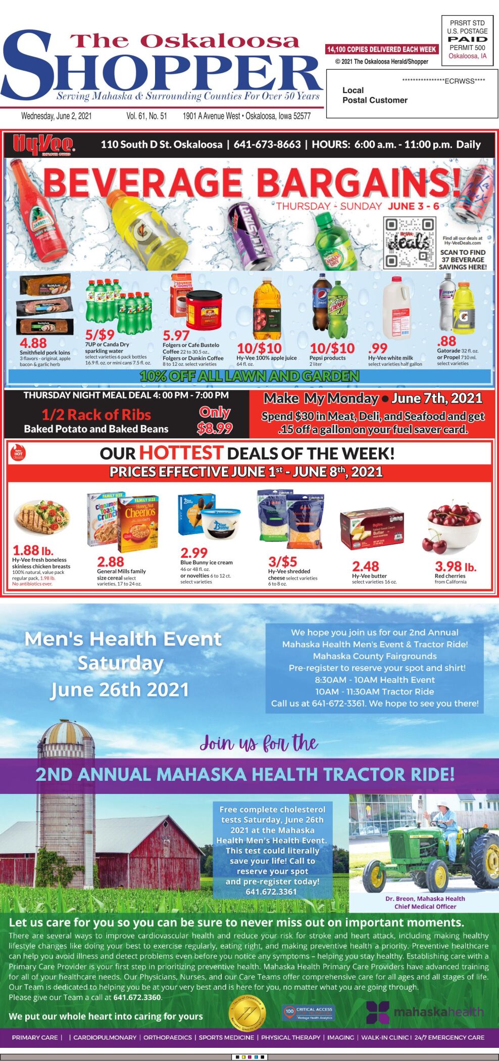 The Oskaloosa Shopper week of 06/02/21 | | oskaloosa.com