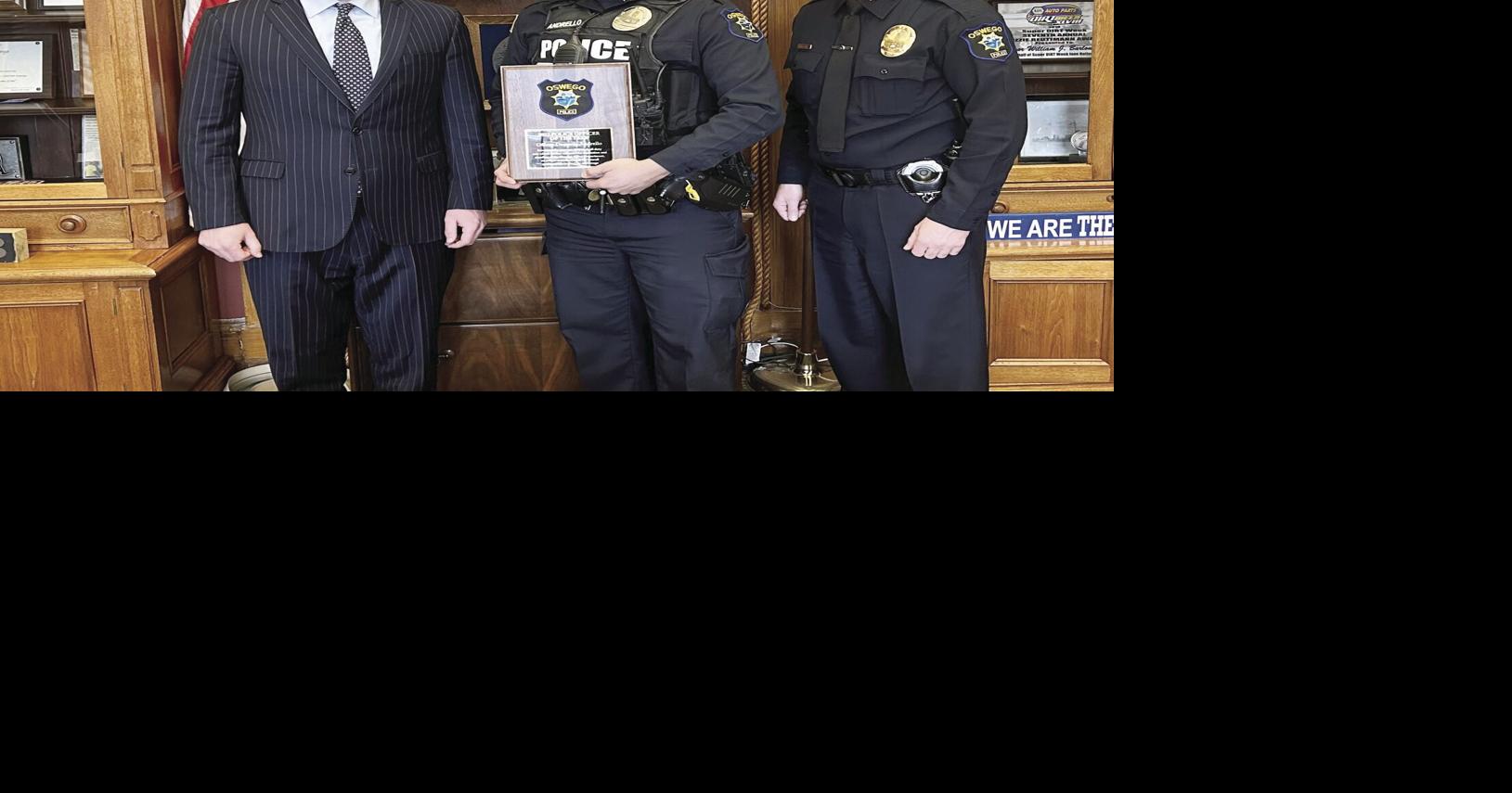 Andrello named Oswego’s police officer of the year | News ...