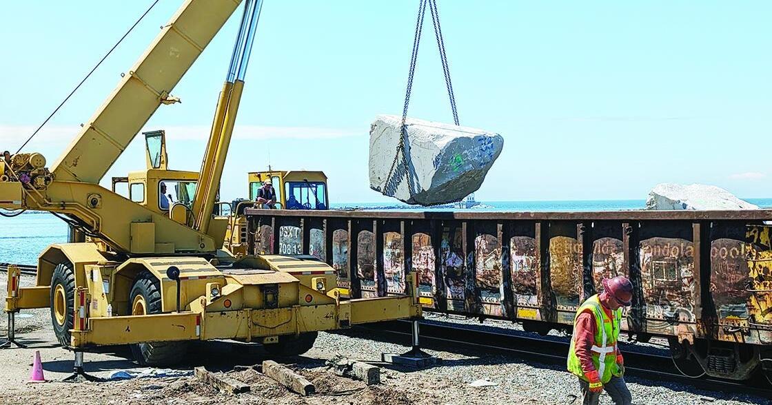 Breakwall repairs to resume this summer at Port of Oswego | News ...