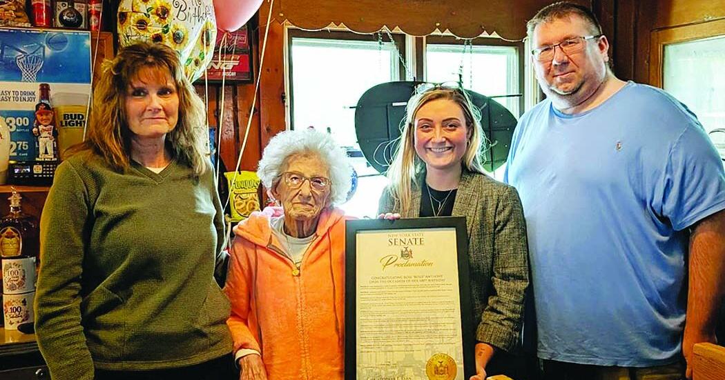 Senator Ryan honors local business owner on her 100th birthday | News ...