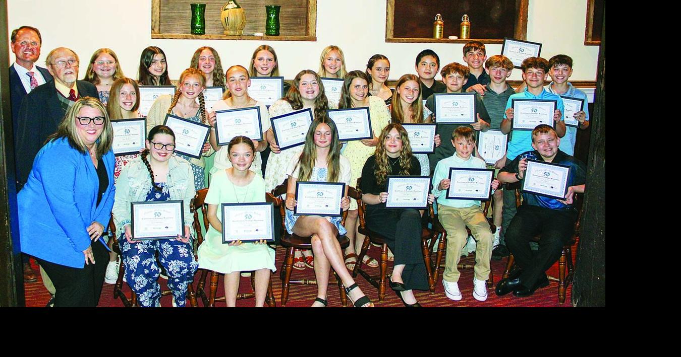 Oswego Middle School honors top 50 academic achievers | News ...