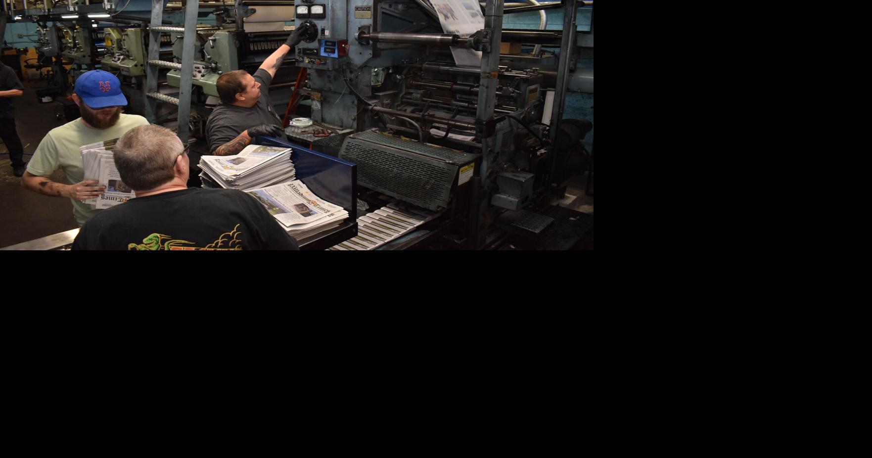 New press allows better and more color, and new printing clients in Oswego | News ...