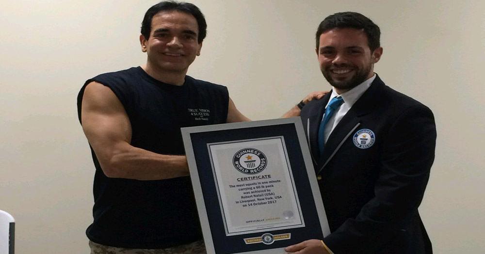 Natoli sets world record, donates funds to local family | News ...