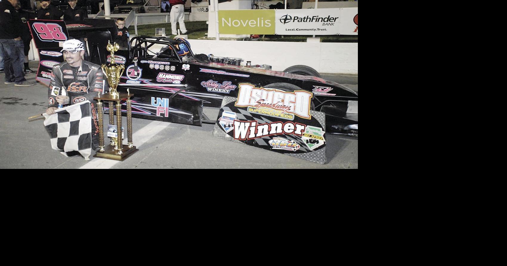 Thompson wins Shampine Memorial at Oswego Speedway | Sports ...