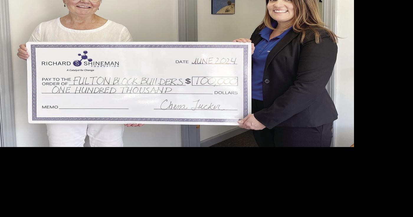 Shineman Foundation awards Fulton Block Builders matching $100,000 ...