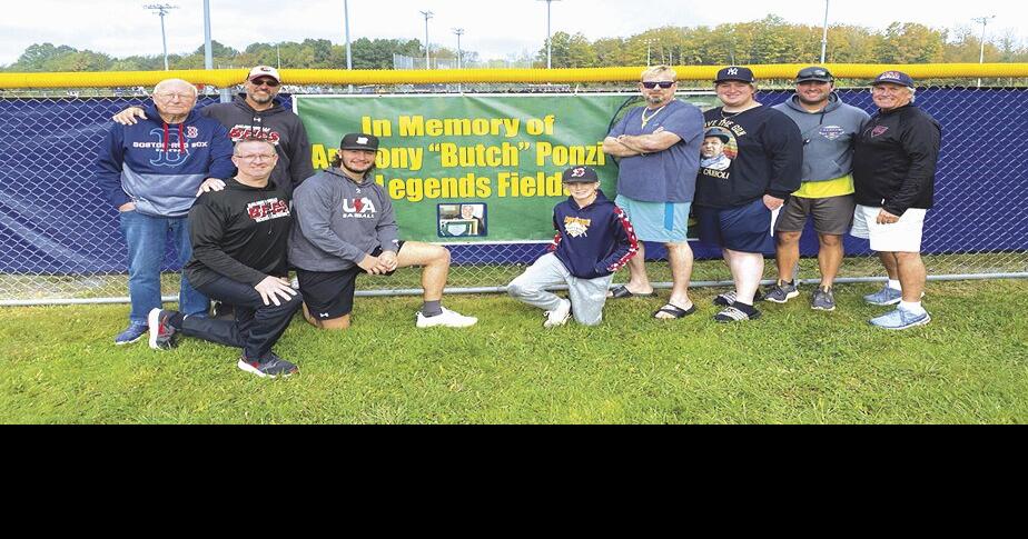 Butch Ponzi is remembered with banner at Legends Fields in Oswego ...