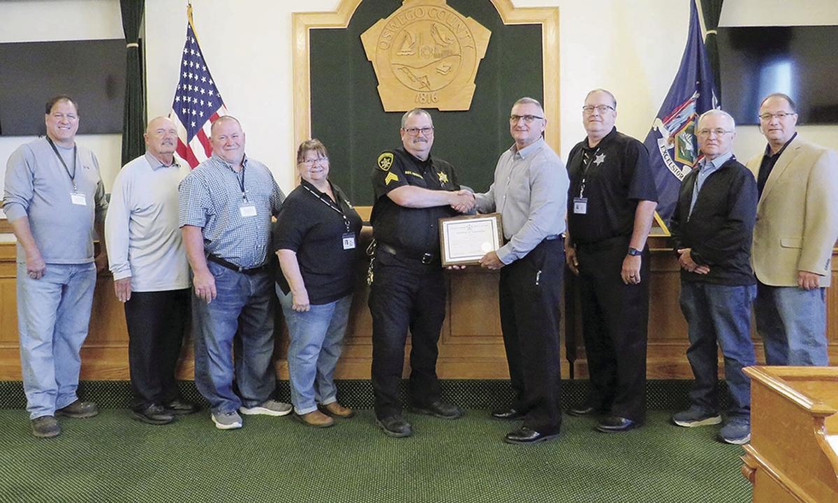 Rossiter notes 25 years with county | News | oswegocountynewsnow.com