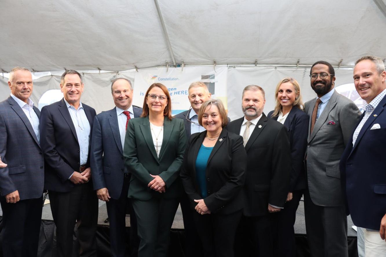 Constellation celebrates progress on hydrogen production facility at ...