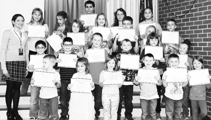 Volney Elementary students recognized, receive awards for displaying ...
