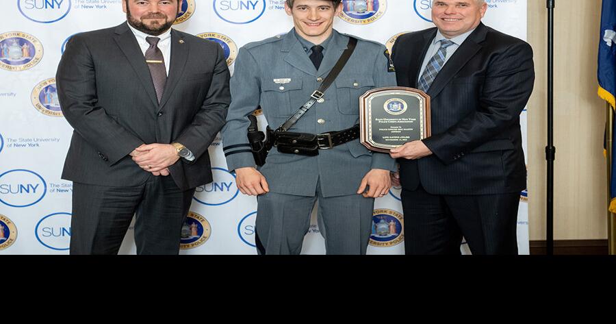 SUNY Oswego officer honored for heroic work | News ...