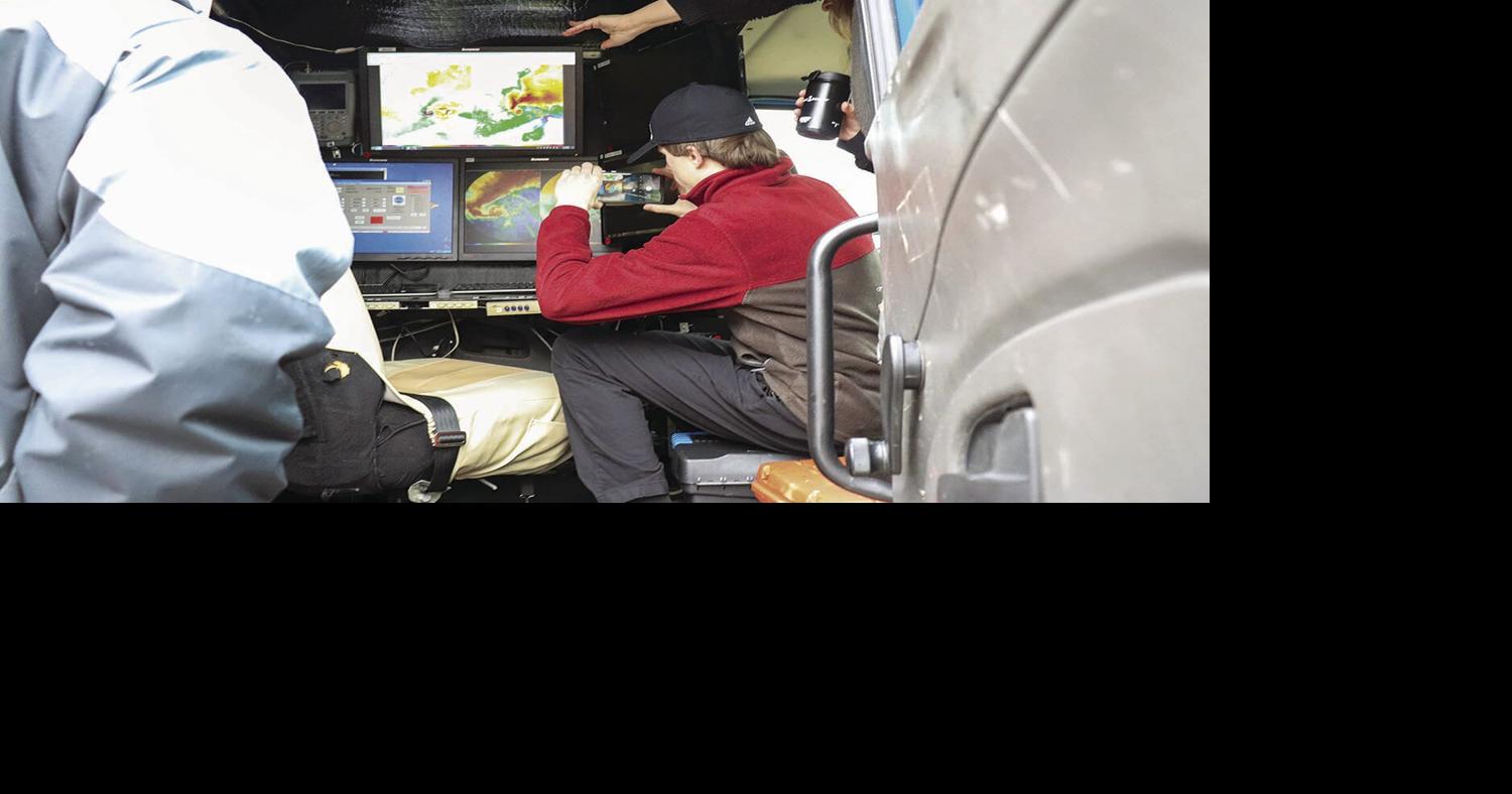 Oswego High School students explore Doppler on Wheels | News ...