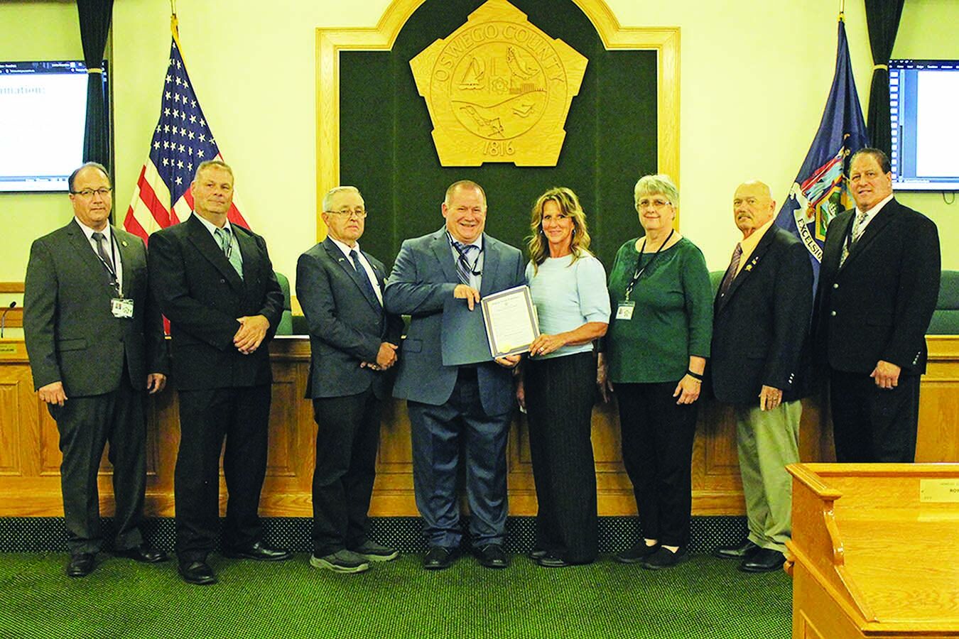 Oswego County Legislature observes National Preparedness Month | News ...