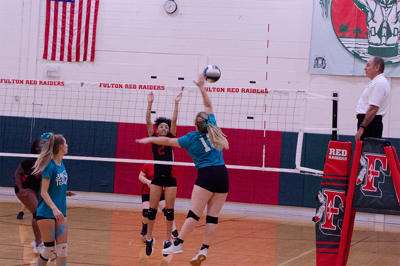 Fulton varsity volleyball team sweeps Fowler to close out perfect ...
