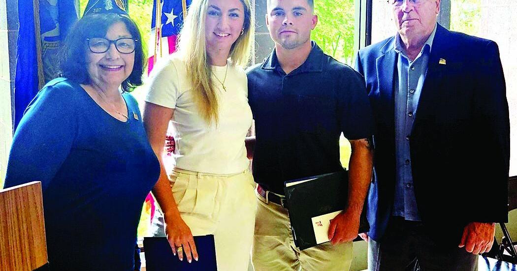 City of Fulton honors 2 recent graduates and military hometown heroes ...
