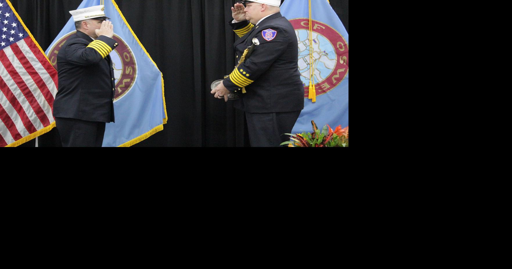 Griffin’s service recognized, Conzone sworn in as chief at change of ...