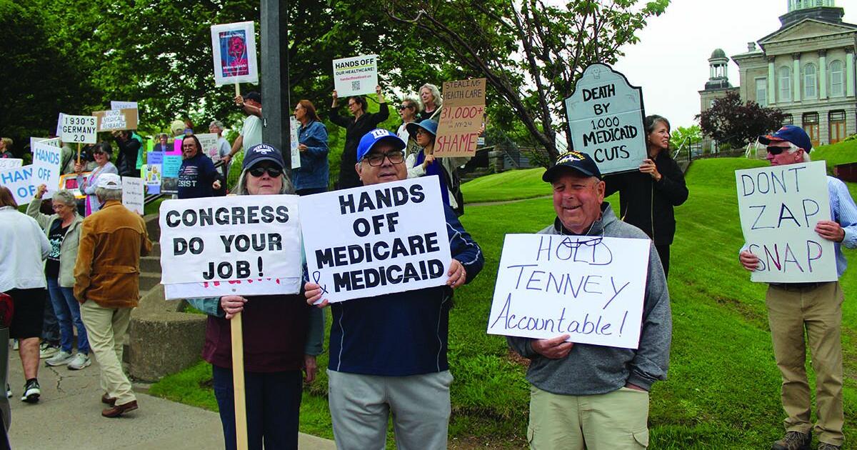 Protesters hold rallies outside four of Tenney's district offices ...