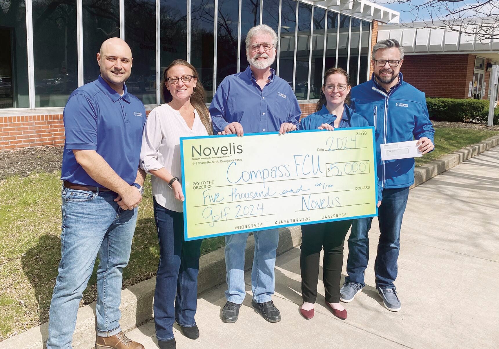 Novelis partners with Compass Credit Union for Charity Golf Tournament ...