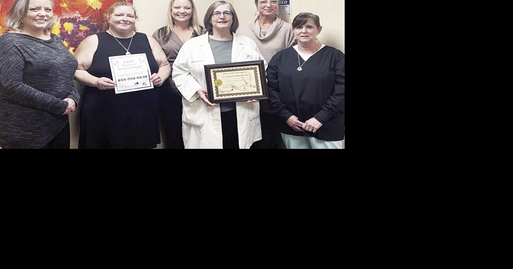 Cancer Services Program recognizes OCO Reproductive Health Centers ...