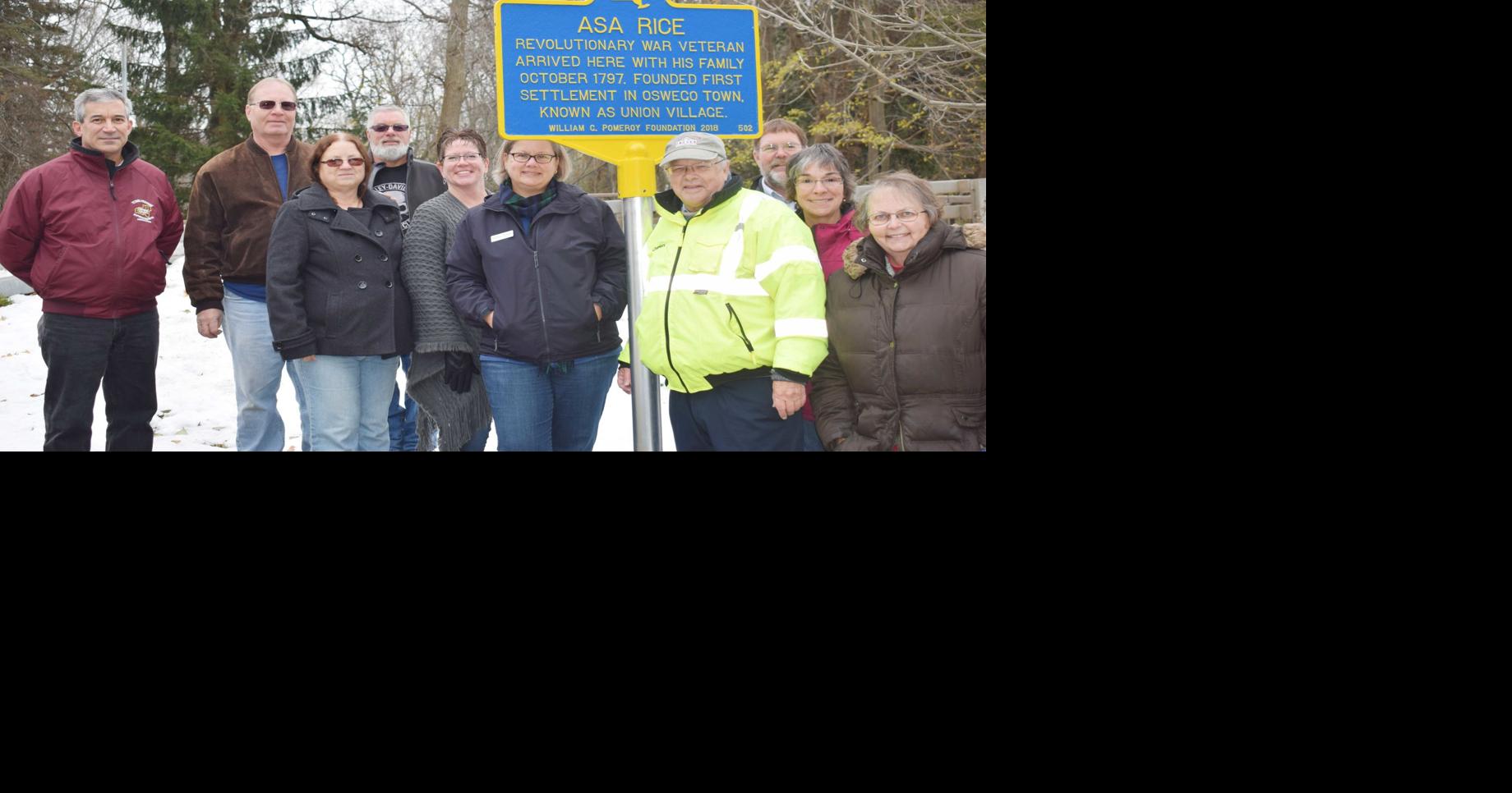 Town Historical society marks first Oswego settlement | News ...