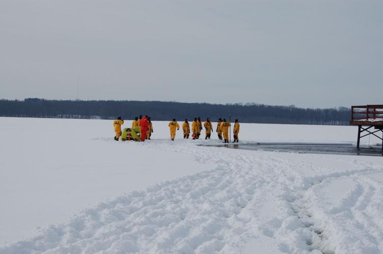 Fulton firefighters get ice rescue training | News ...