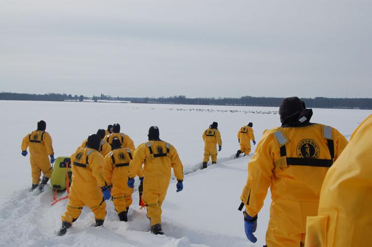 Fulton firefighters get ice rescue training | News ...