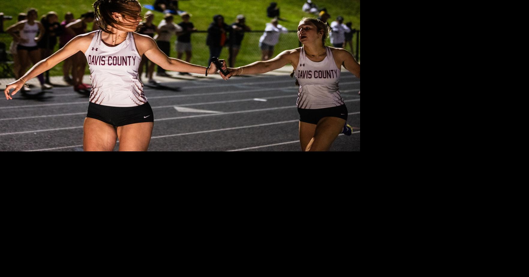 Girls track and field: Mustangs edge Eagles at Davis County Relays ...