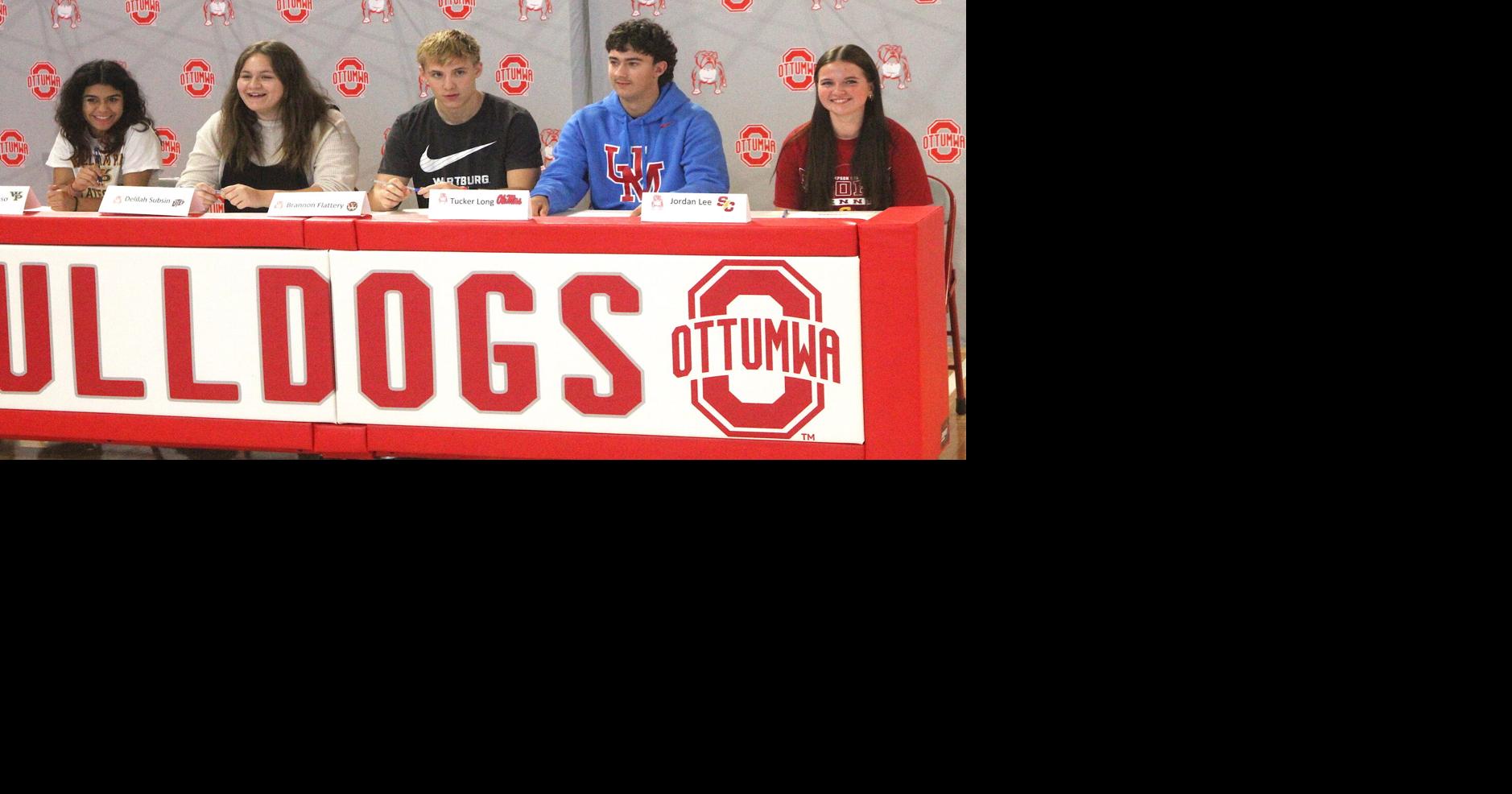 Ottumwa athletes sign letters of intent | Sports | ottumwacourier.com