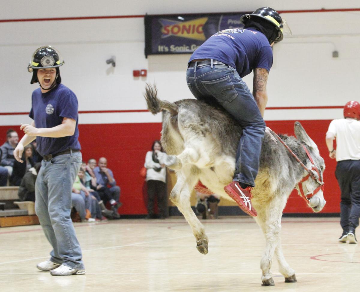 Local celebrities triumph in Donkey Basketball | Local News ...