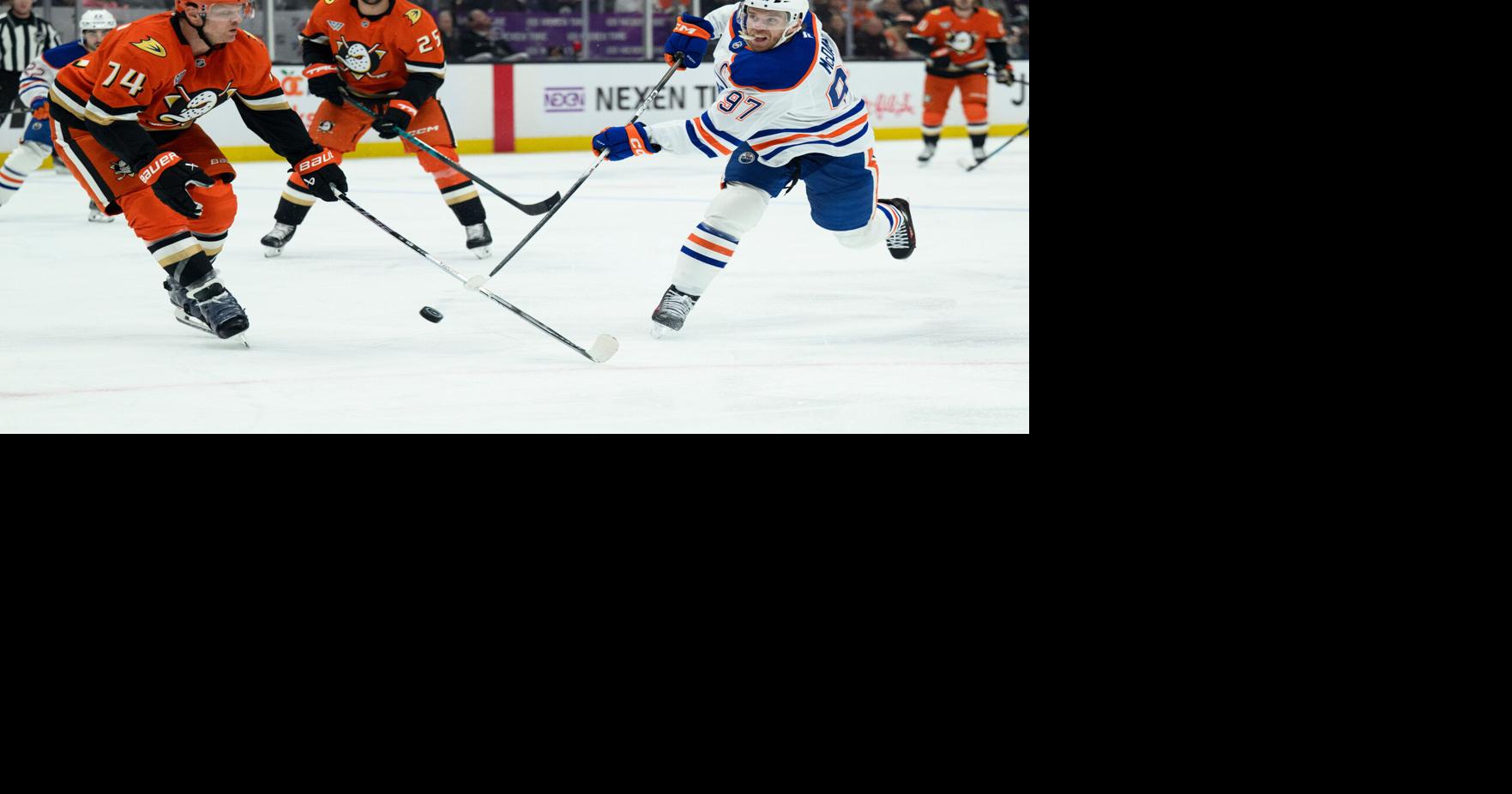 McDavid in Edmonton lineup as the Oilers face elimination in Game 5 ...