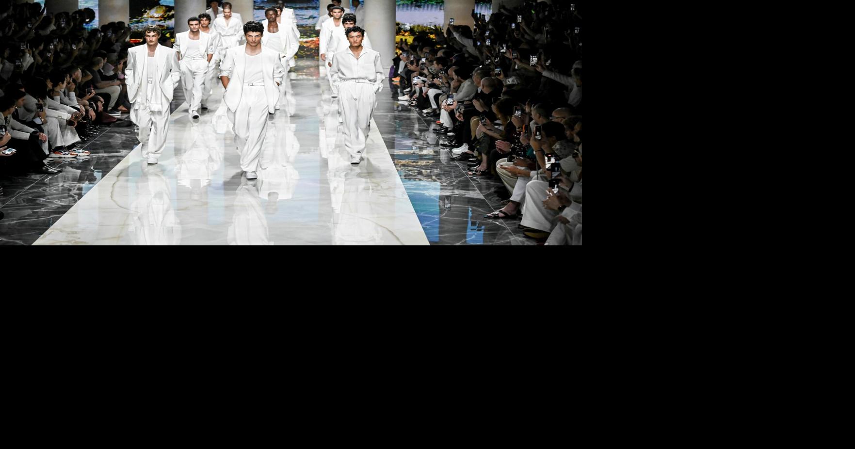 Dolce & Gabbana imagines a Mediterranean escape in menswear built for ...