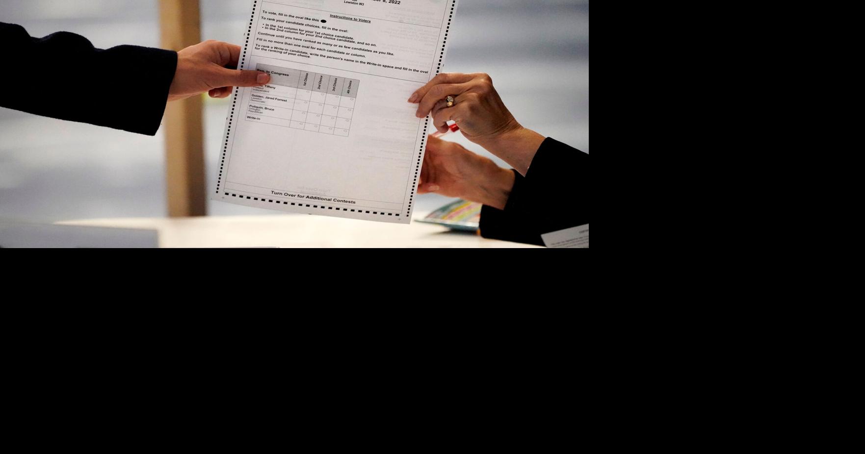 Maine is stuck in ranked-choice voting limbo. That’s not likely to ...