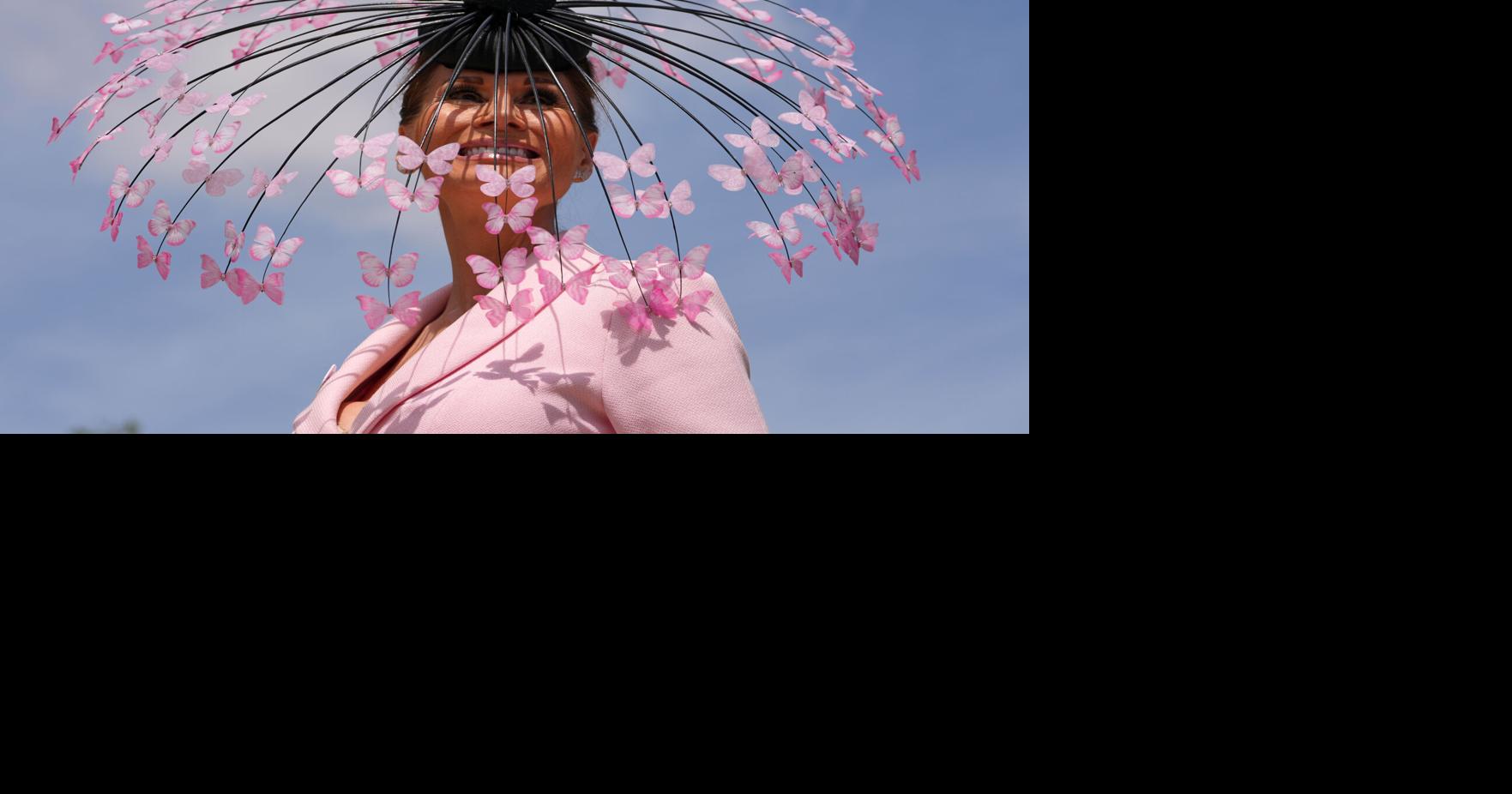 Creative and colorful hats steal the show at the Royal Ascot horse ...