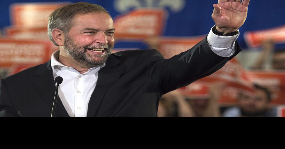Thomas Mulcair cast as a leader from a young age