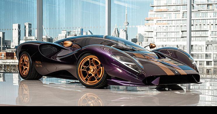 First Look - De Tomaso P72 supercar