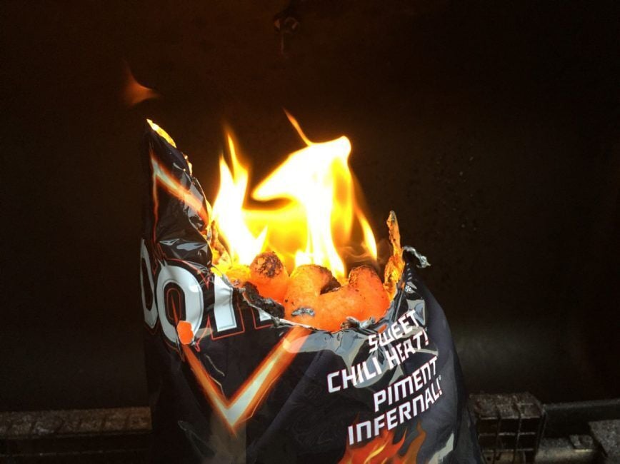 Can you start a fire with Doritos? We investigate