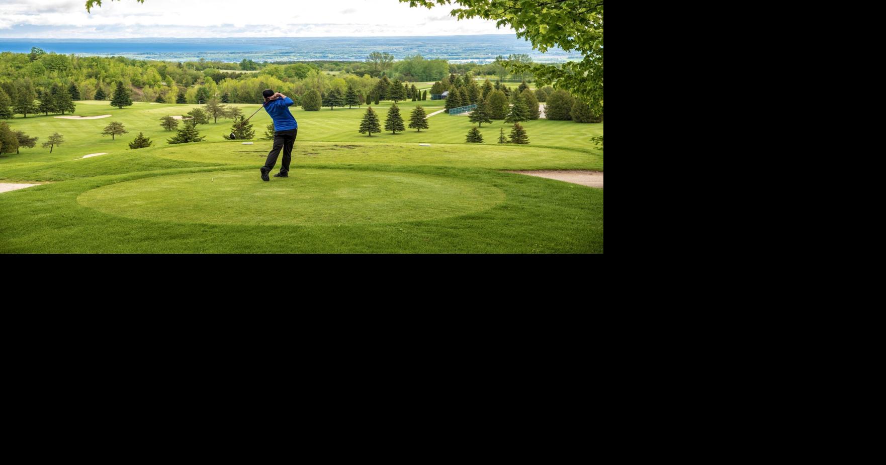 Take a swing and grab a bite at Duntroon Highlands Golf Course