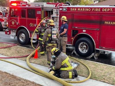 San Marino Firefighters Extinguish Residential Blaze in Alhambra | San ...