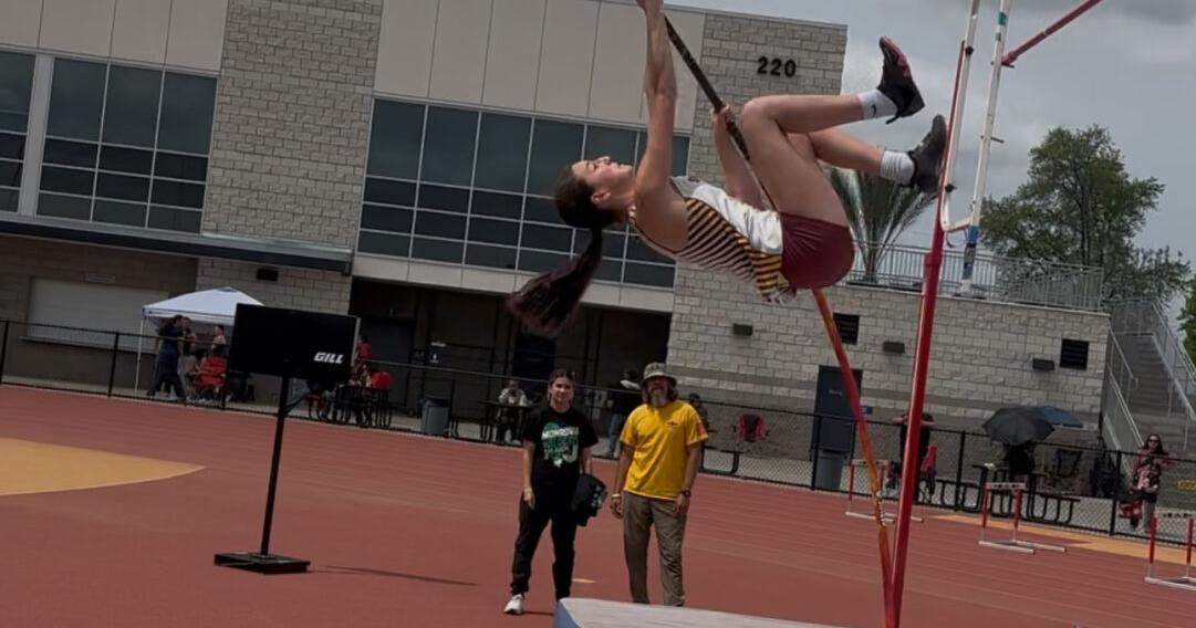 Track and Field: Eggleston Breaks School Pole Vault Record | Sports ...