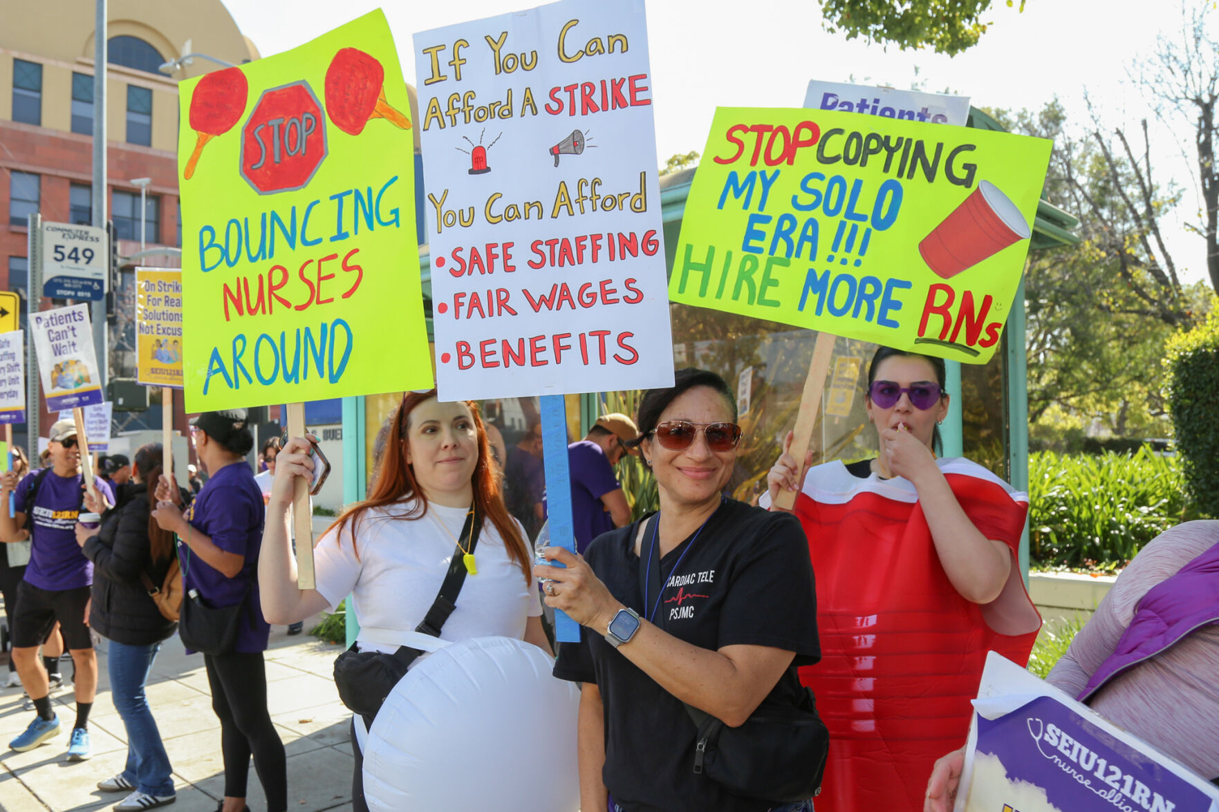 Providence Nurses Strike Amid Contract Negotiations | Burbank Leader ...