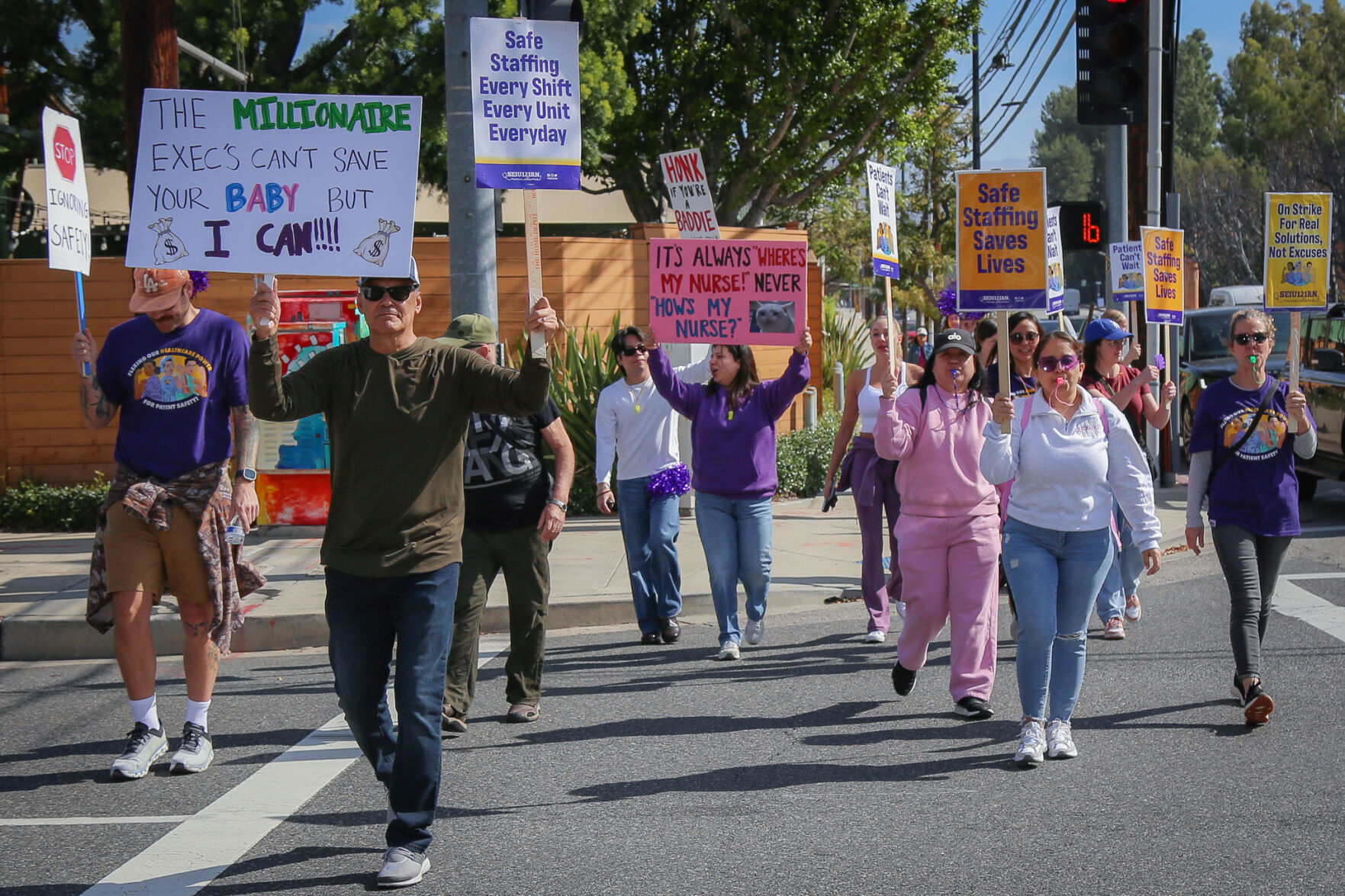Providence Nurses Strike Amid Contract Negotiations | Burbank Leader ...