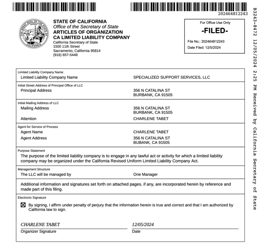 specialized organization ltd